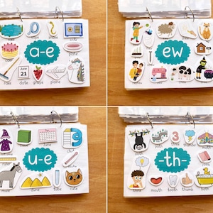 Phonics Busy Book Printable, Phonics Activity Book, Phonics Workbook ...