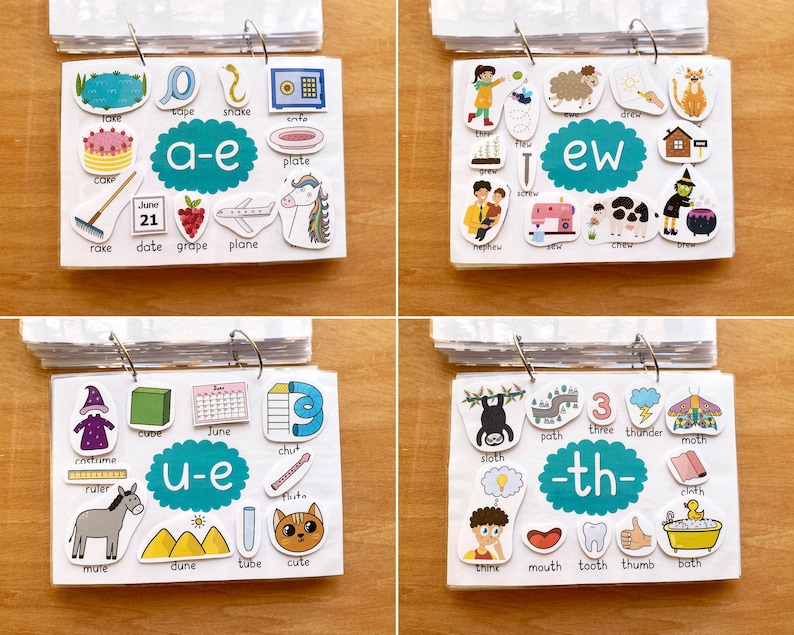 Phonics Busy Book Printable, Phonics Activity Book, Phonics Workbook, Phonics Worksheets Busy ...