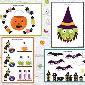 Halloween Busy Book, Toddler Busy Book Printable, Quiet Book Pdf ...