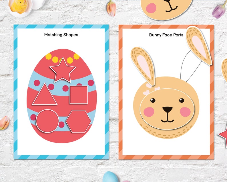 Easter Busy Book for Toddlers Easter Printable Activity Book | Etsy