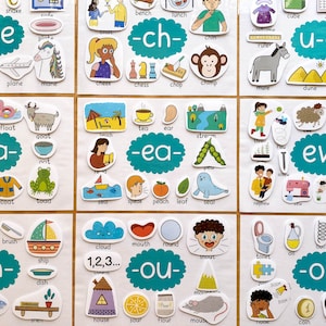 Phonics Busy Book Printable, Phonics Activity Book, Phonics Workbook ...