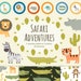 Awesome Art Big Bundle Animals Clipart Kids Graphic Digital - Etsy