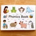 Phonics Busy Book Printable Phonics Activity Book Phonics - Etsy