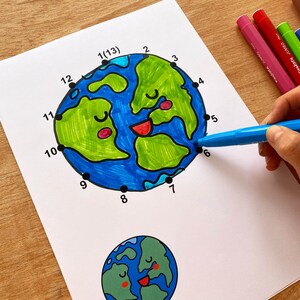 Space Dot to Dot Workbook for Kids, Connect the Dots Worksheets Home ...