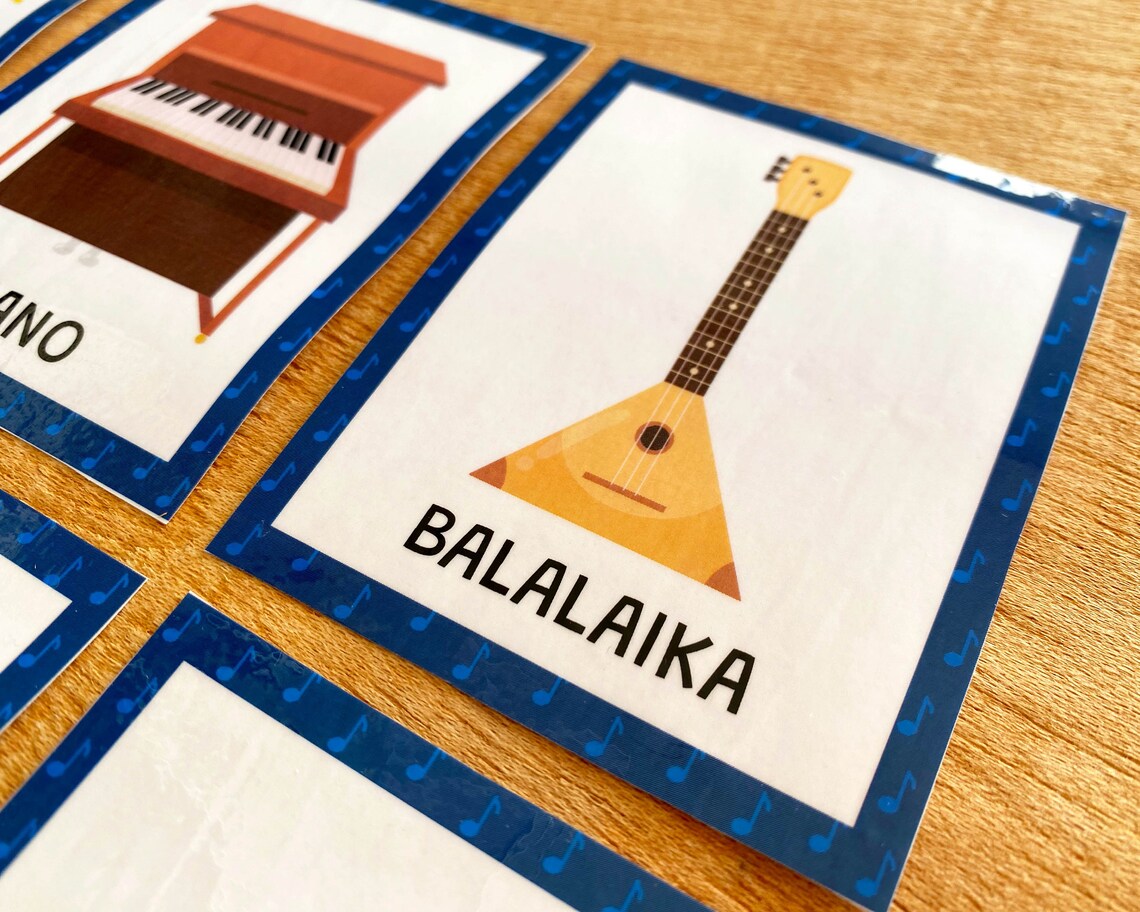 Musical Instruments Flashcards Pdf, Music Instruments Flash Cards ...