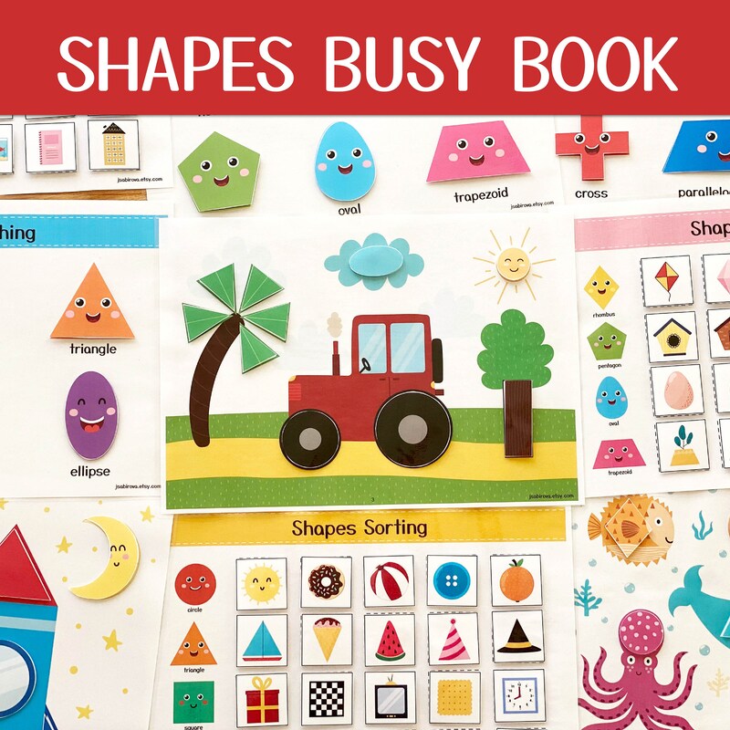 Toddler Busy Book - Etsy