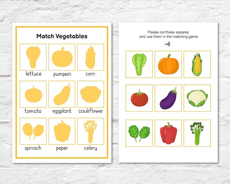 Fruits Sorting Busy Book Printable Fruits and Vegetables Busy - Etsy