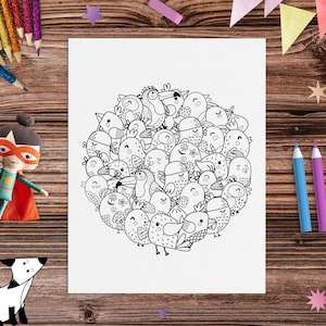 Coloring Book Pdf, Printable Coloring Pages for Adults and Kids ...