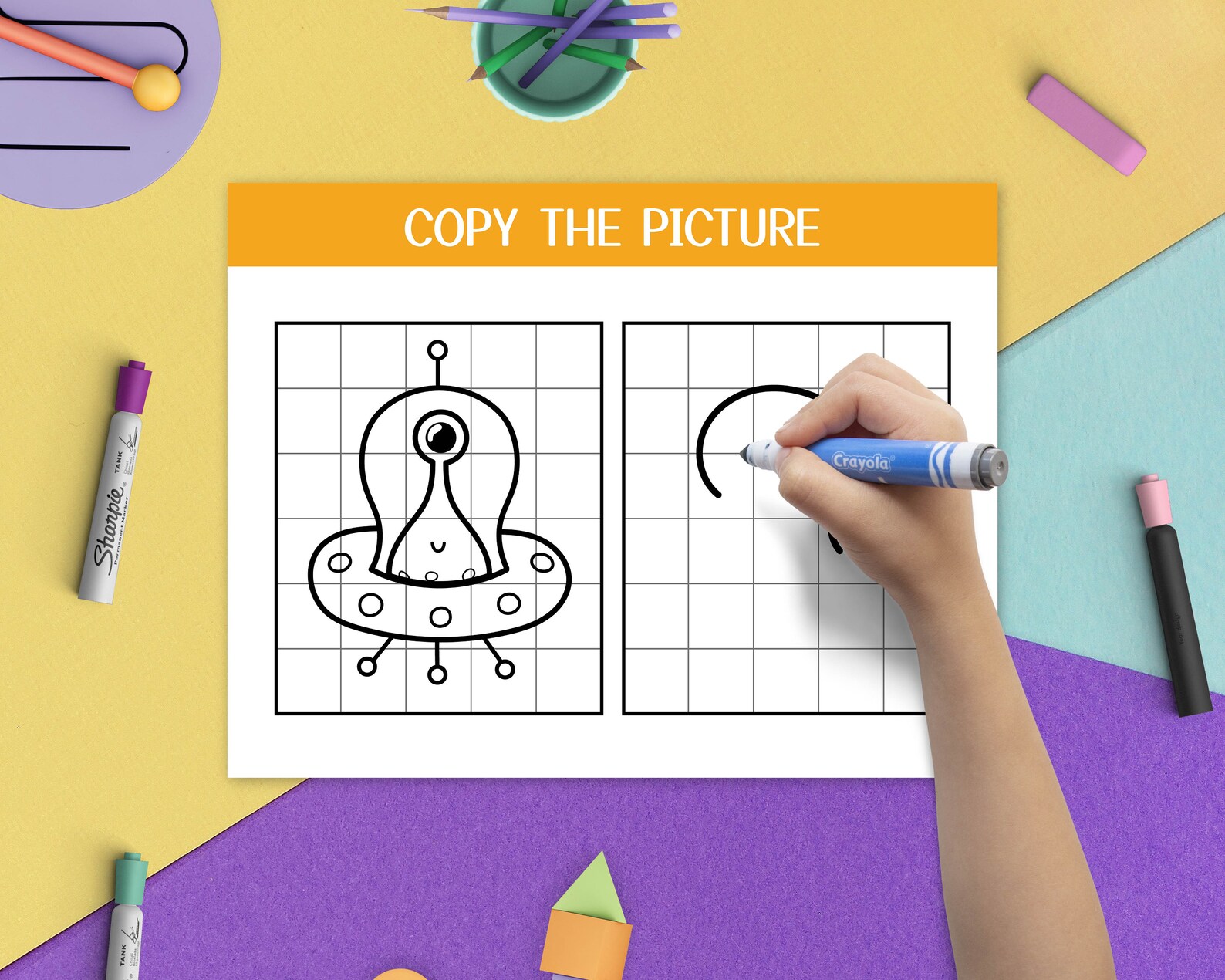 Learn to Draw Activity Book for Kids Printable Puzzle Book - Etsy