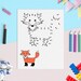 60 Dot to Dot Drawing Games Bundle for Kids Printable Puzzles Connect ...