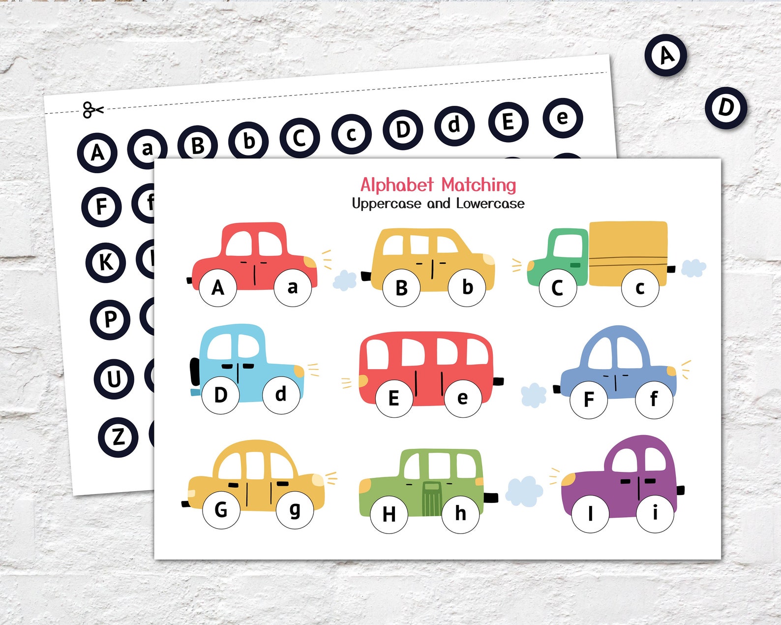 Alphabet Busy Book for Toddlers Printable Baby Quiet Book | Etsy