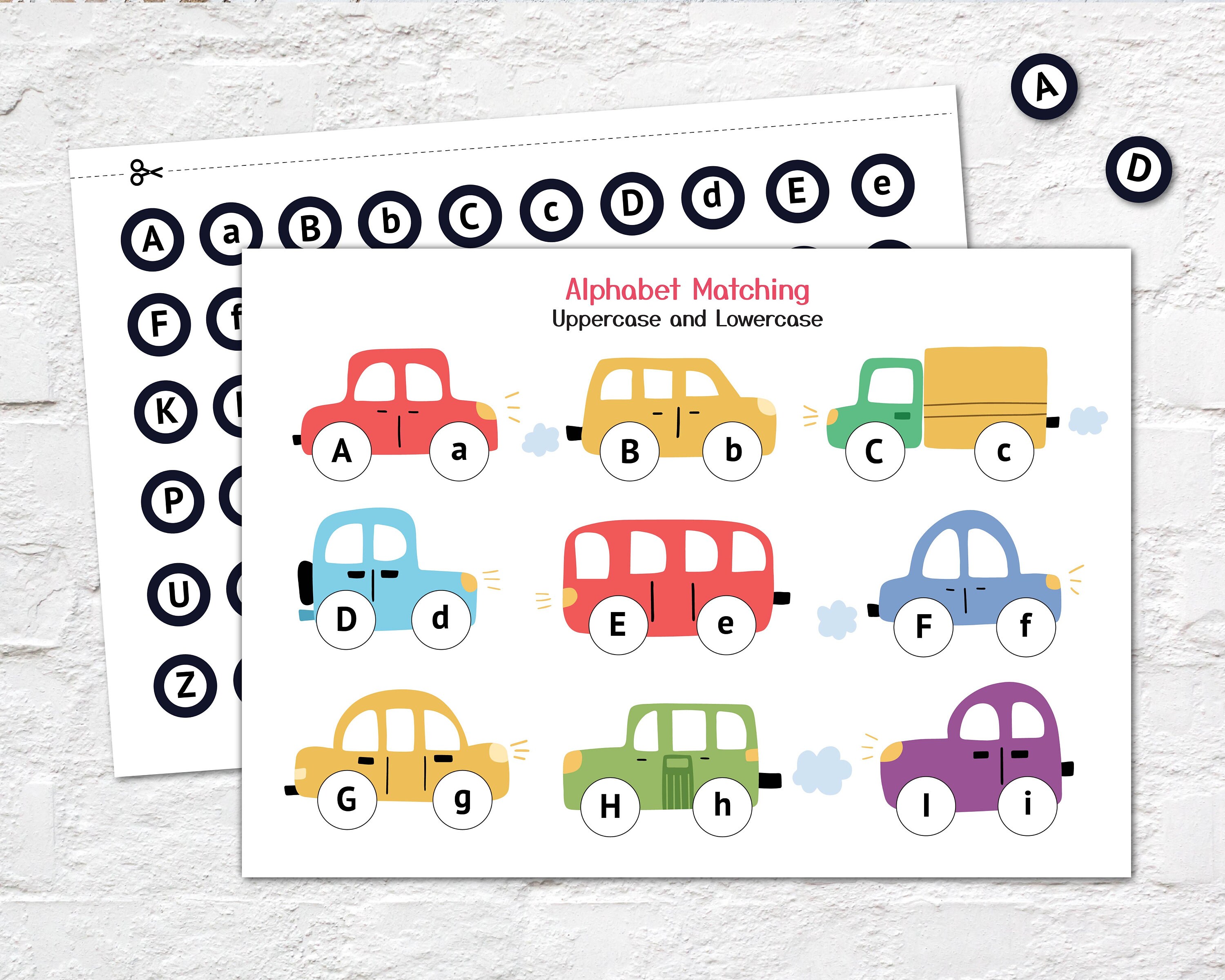 Alphabet Busy Book for Toddlers Printable Baby Quiet Book | Etsy