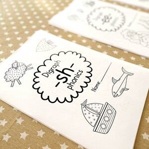 Phonics Printable Workbook, 1st Grade Worksheets for Kids, 2nd Grade ...