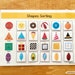 Shapes Busy Book for Toddlers, Printable Baby Quiet Book, Shapes ...