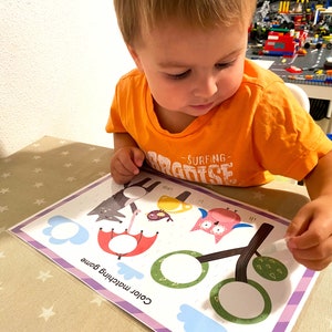 Forest Busy Book for Toddlers, Quiet Book Pdf, Forest Animals Busy Bag ...