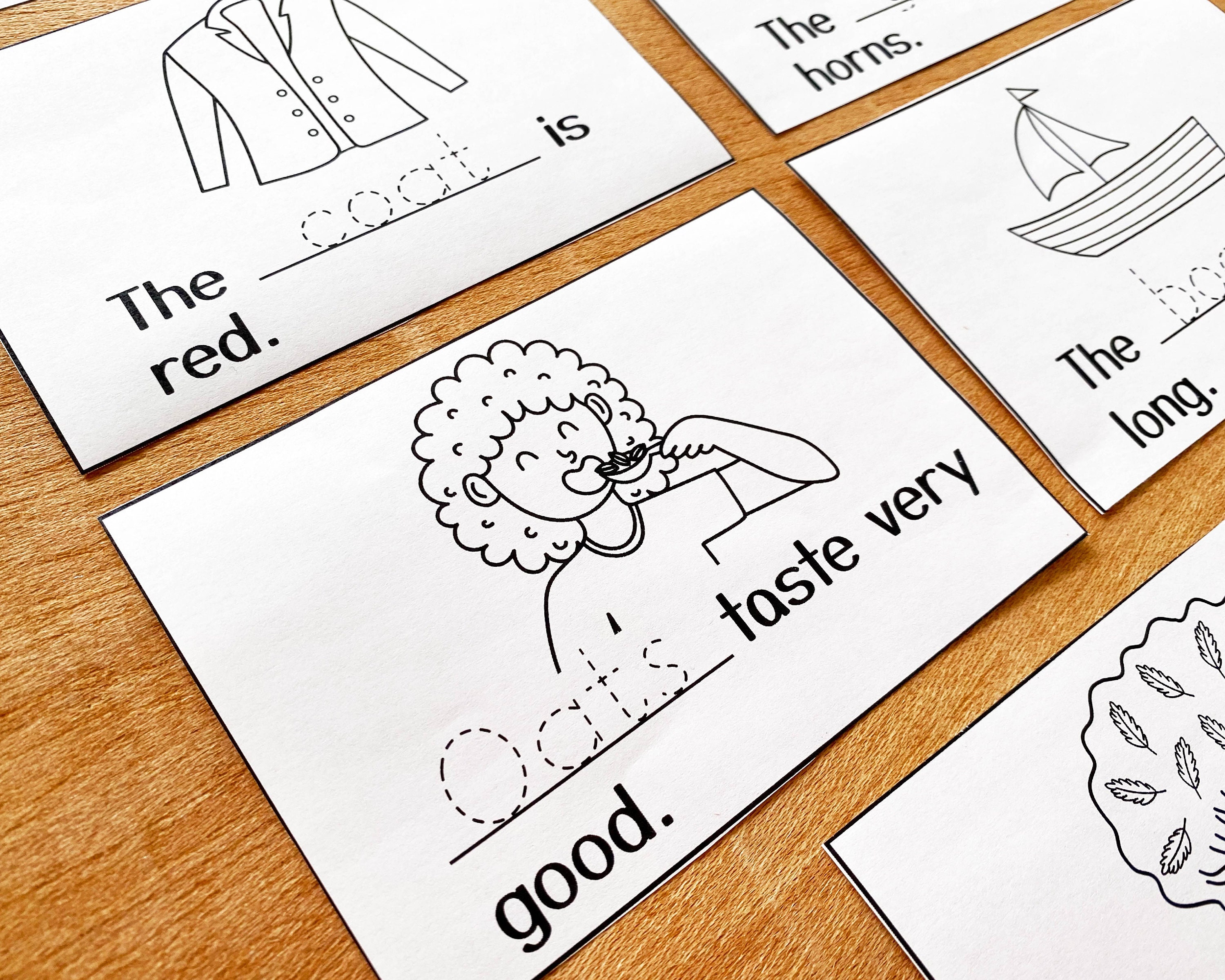 Phonics Printable Mini Book Learning oa Digraph Worksheets | Etsy
