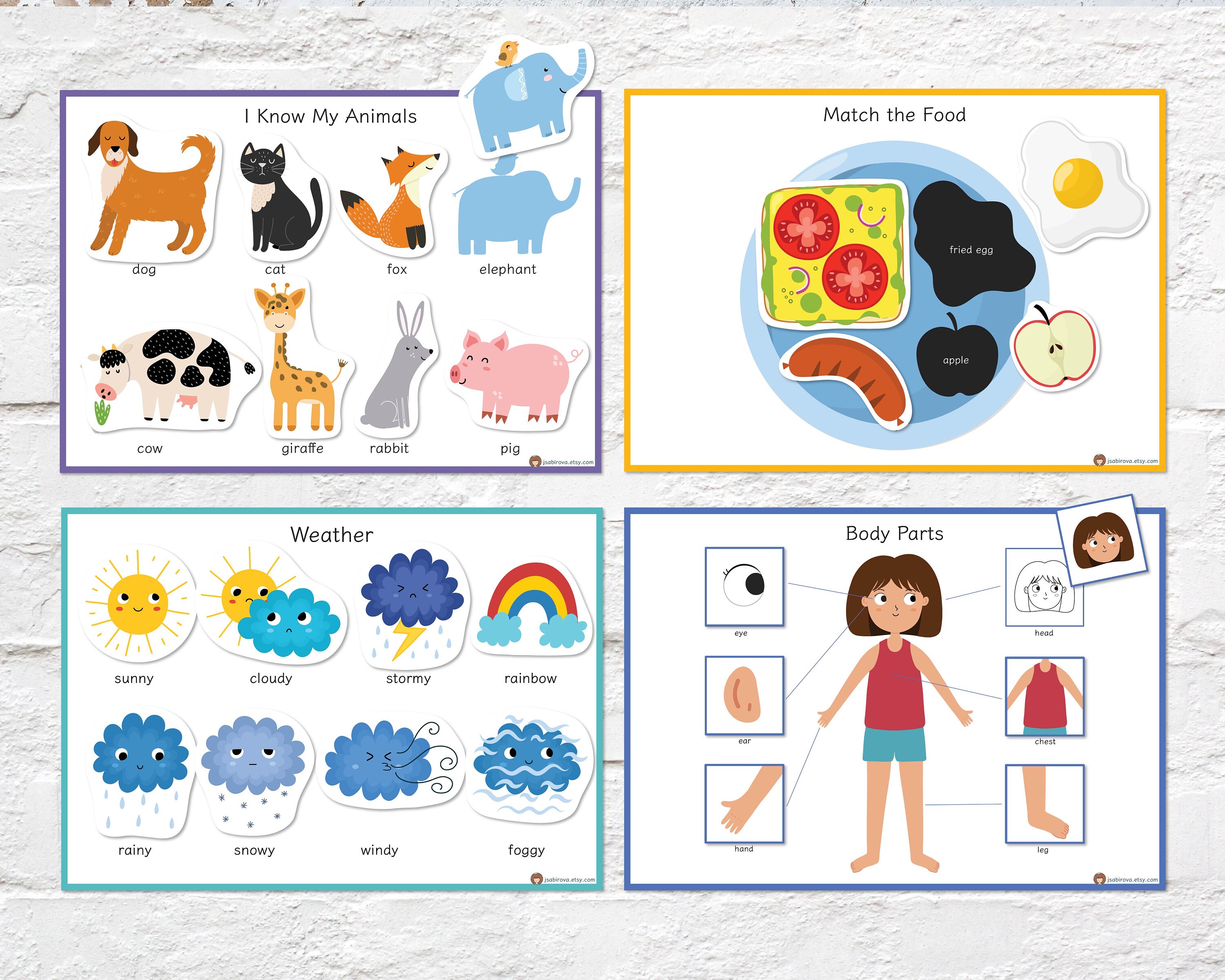 Busy Book Printable, Toddler First Busy Book Pdf, Preschool Learning ...