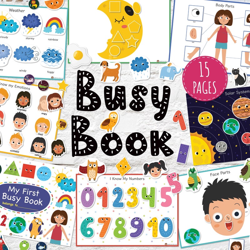 Busy Book - Etsy