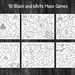 Halloween Maze Activity Book Printable, Halloween Busy Book for ...