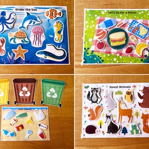 Summer Busy Book Printable, Toddler Summer Busy Book Pdf, Summer Busy ...