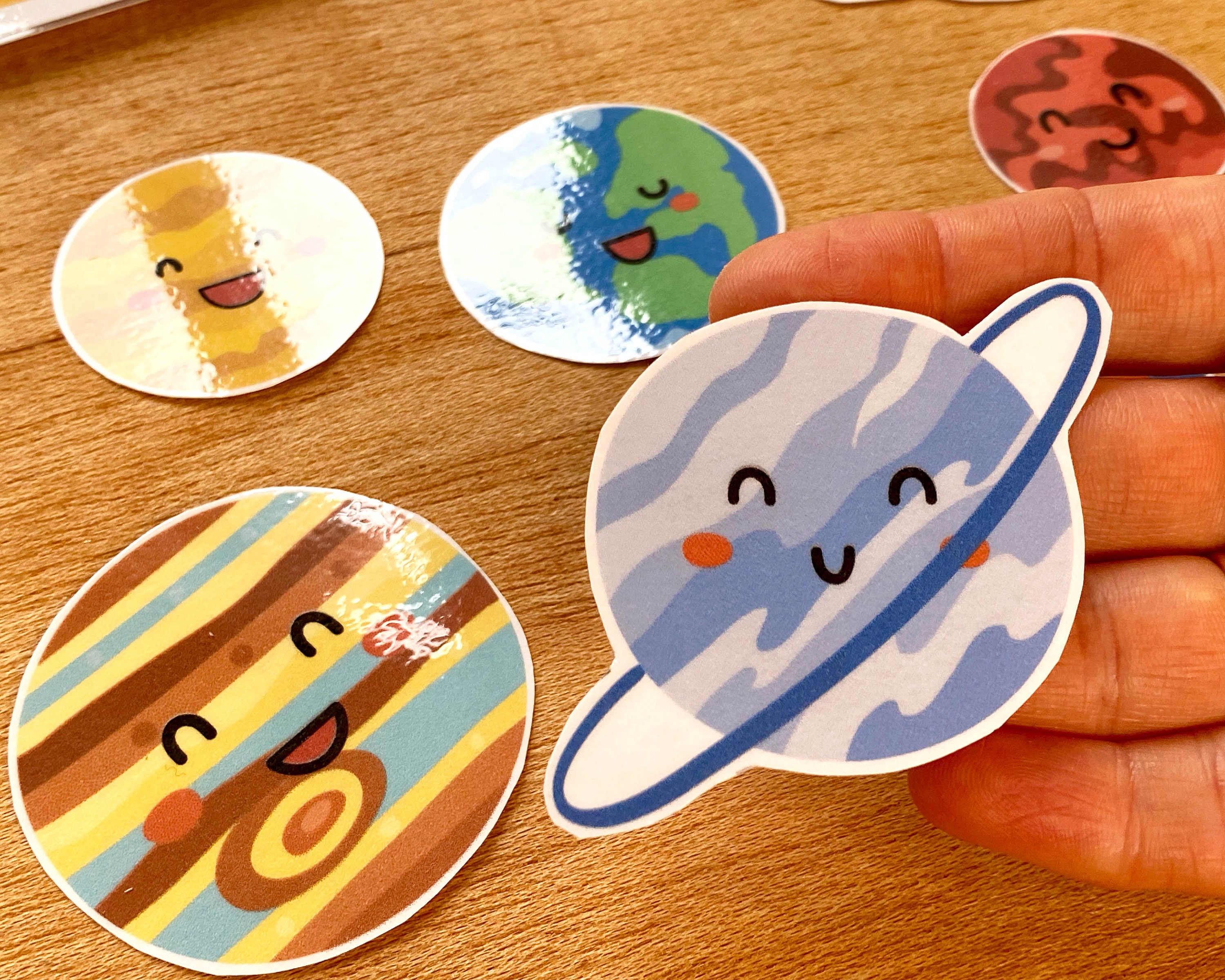Solar System Busy Book Page, Planet Matching Worksheet for Toddlers ...