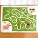 Maze Activity Book Printable, Busy Book for Toddlers Maze Games Maze ...