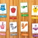 Colors Flashcards Printable PDF, 3 Part Cards, Colors Flash Cards for ...