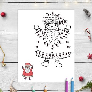 Christmas Dot to Dot Book for Kids PDF, 5 Printable Activity Pages ...