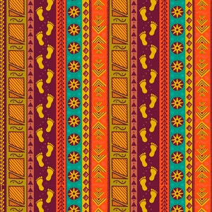 Tribal Digital Paper Pack / Ethnic Seamless Patterns / Printable ...