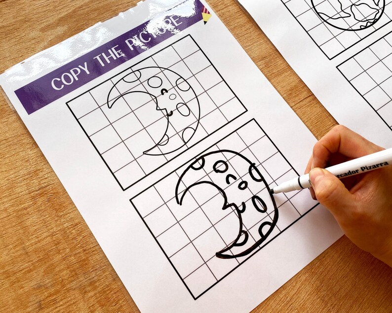 Learn to Draw Activity Book for Kids Printable Puzzle Book - Etsy