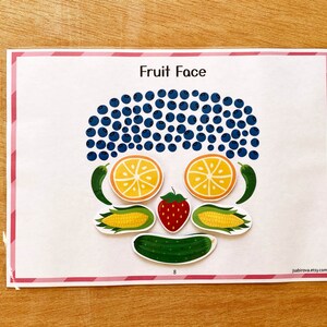 Fruits and Vegetables Busy Book, Toddler Busy Book, Printable Baby ...