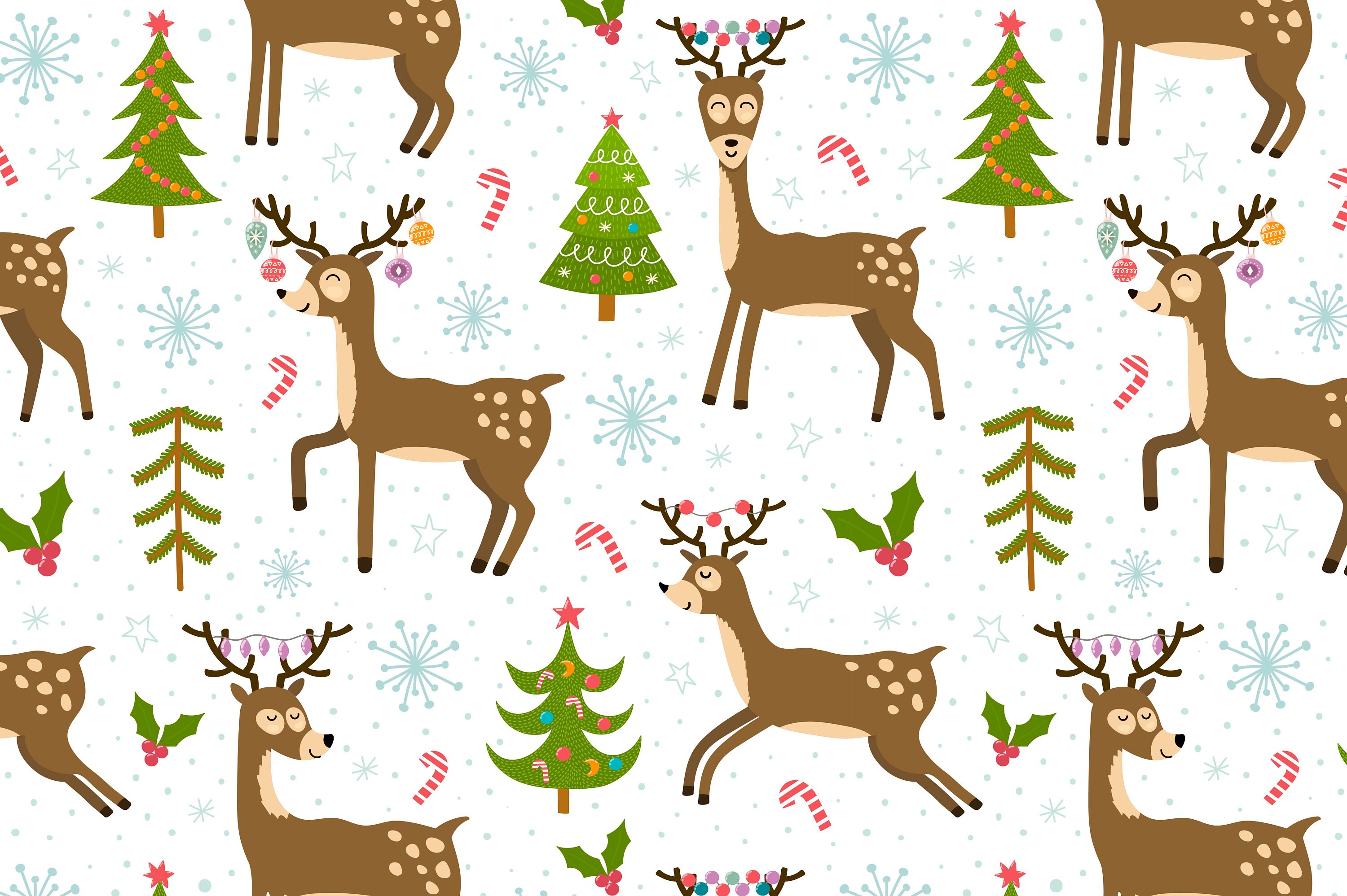 Christmas Digital Paper and Greeting Cards Collection, Snowman Seamless ...