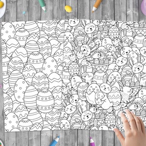 Easter Coloring Pages Pdf, Easter Bunnies Printable Coloring Pages ...