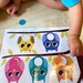 Match the Owl Colors Worksheet Busy Book Pages Toddler Busy - Etsy