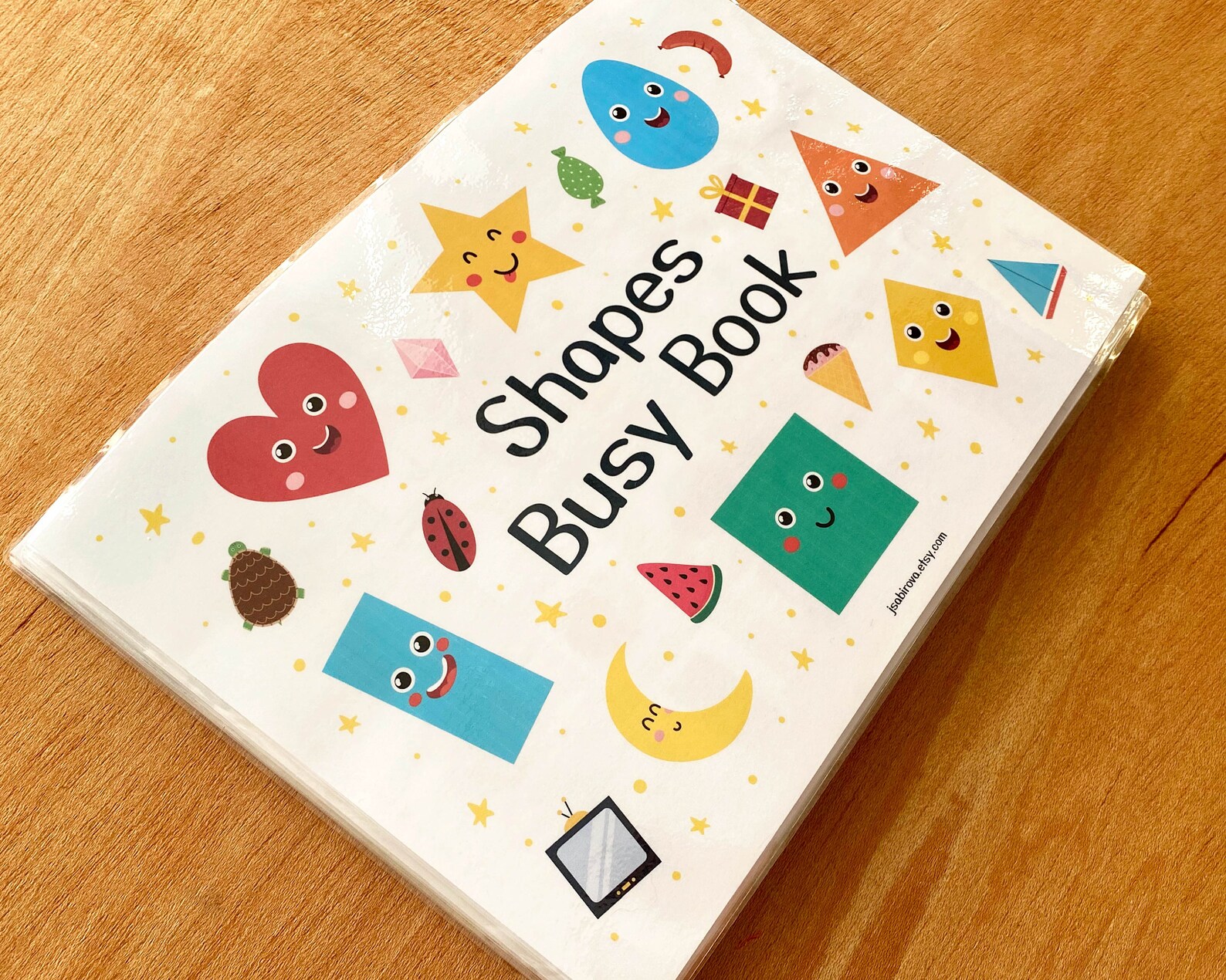 Shapes Busy Book for Toddlers Printable Baby Quiet Book - Etsy