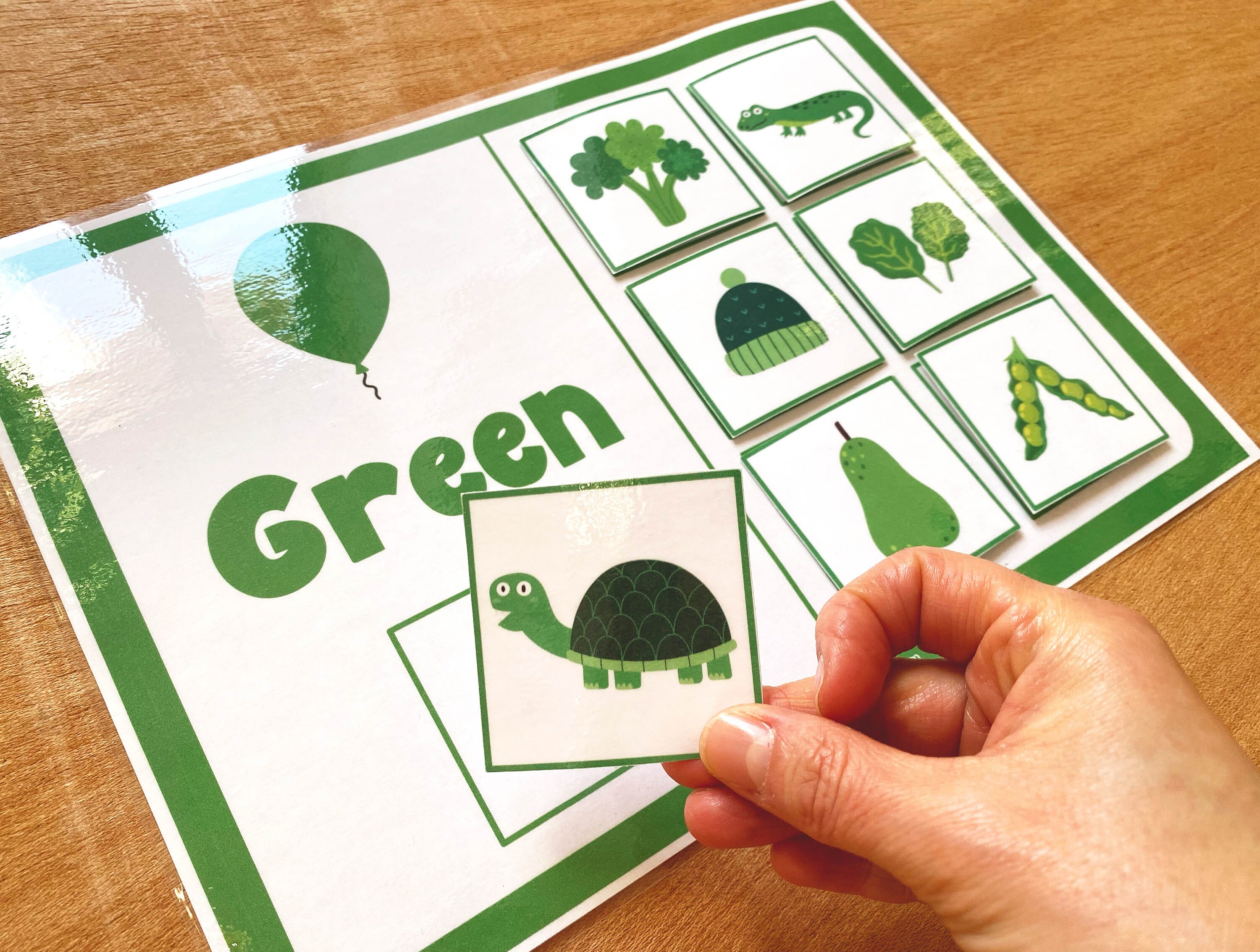 Colors Matching Activities Toddler Busy Book Color Sorting - Etsy