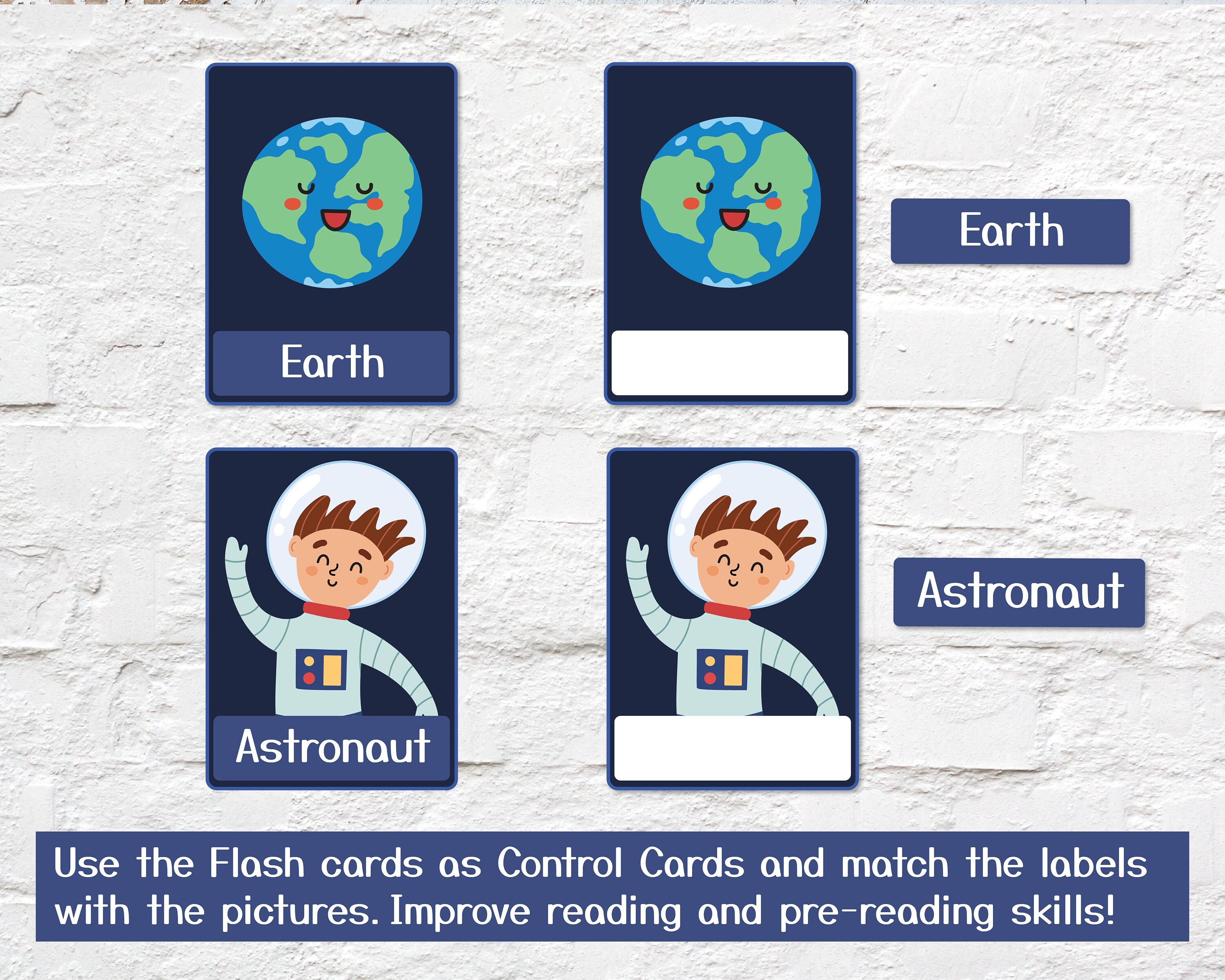 Free Printable Solar System Id Flashcards For Space