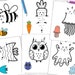 6 Dot to Dot Printable Coloring Activities PDF, Super Simple Pages 1-5 ...