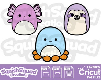 Squishmallow Svg Cricut - Etsy