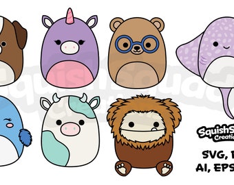 Squishmallow Svg Files | Etsy Singapore