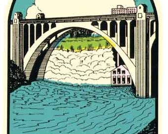 Spokane Wa Sticker - Etsy