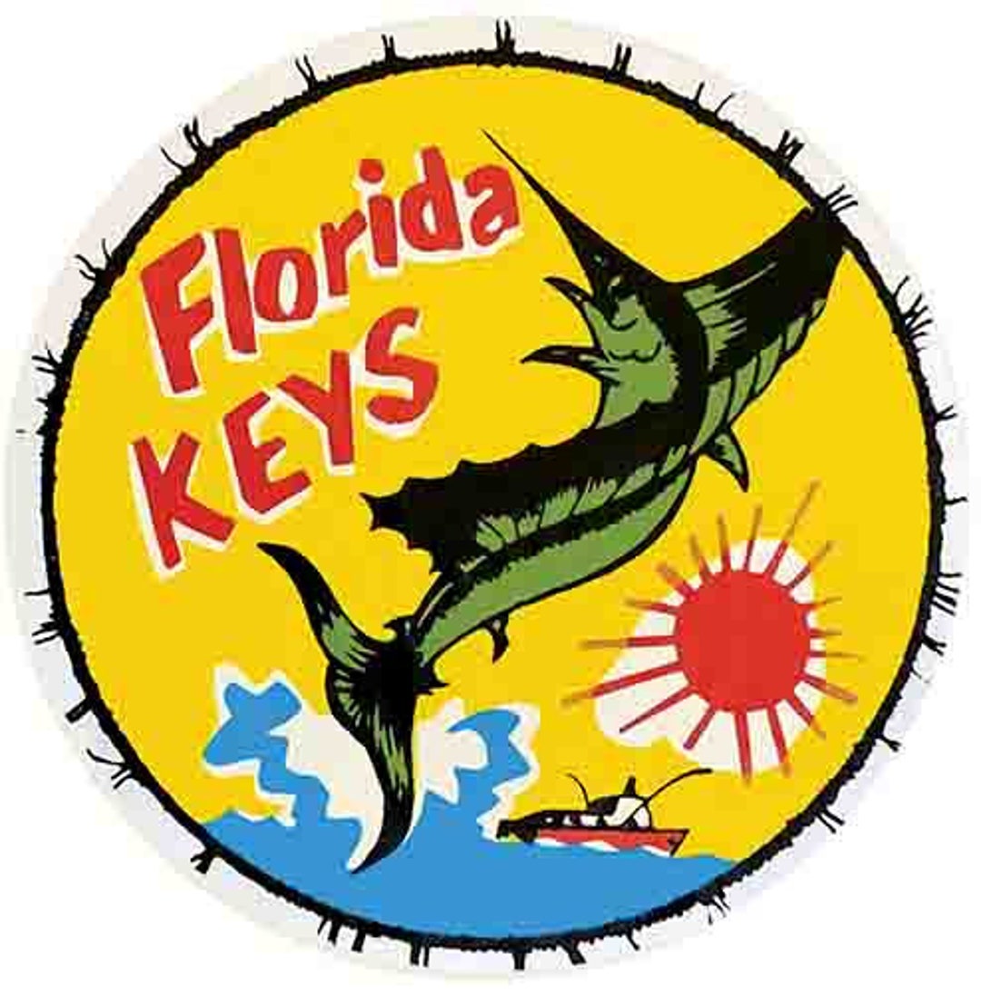 Vintage Style Florida Keys Key West Islamorada Key Largo Marathon Retro ...