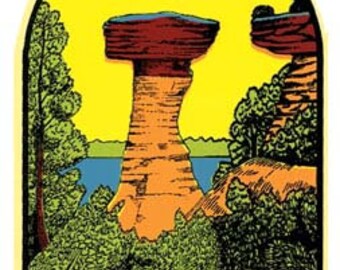 Wisconsin State Park Sticker - Etsy