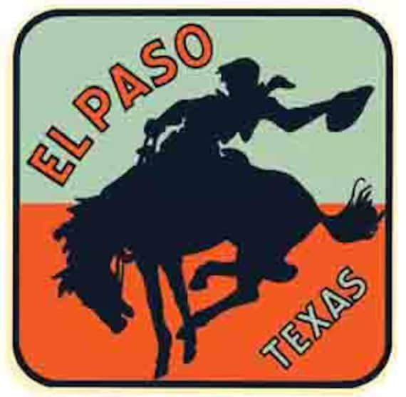 Vintage 1950's Style El Paso TX Texas Cowboy Hat Retro | Etsy