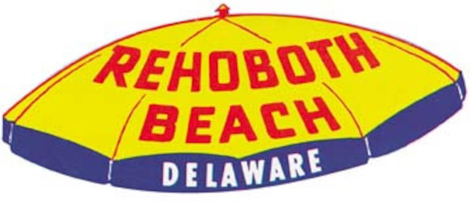 Vintage 1950's Style Rehoboth Beach DE Delaware Retro - Etsy