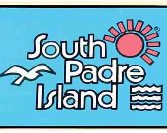 Padre Island Sticker | Etsy
