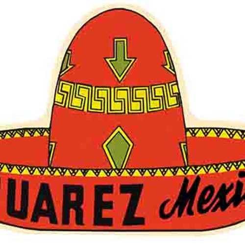 Vintage 1950's Style Juarez Mexico Border Retro Travel - Etsy