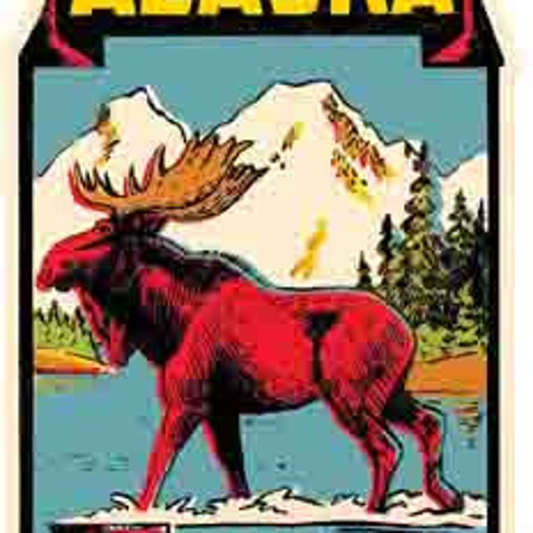 Alaska Decal - Etsy