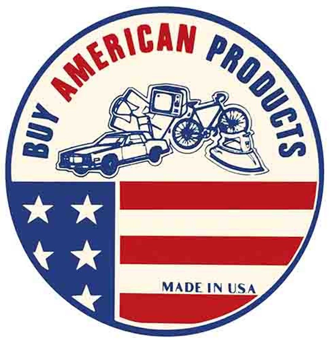 Vintage Buy American Retro Travel Decal Sticker - Etsy