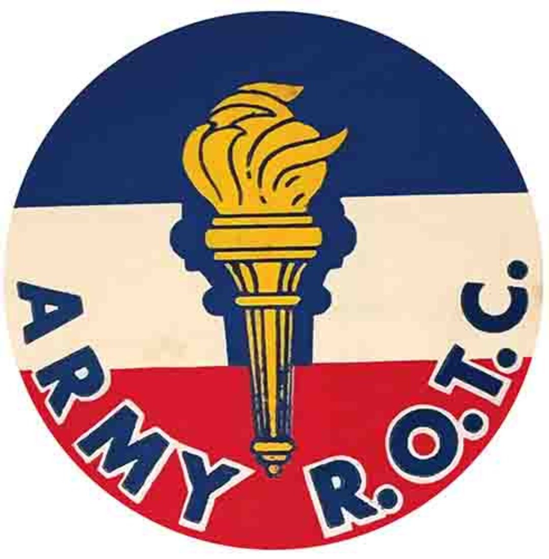 Vintage 1960's US Army R.O.T.C. ROTC Military Retro Travel Decal Sticker - Etsy